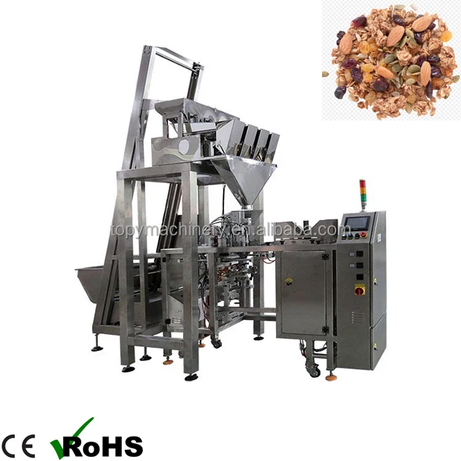 TOP Y MACHINERY Automatic Muesli Granola Packing Machine