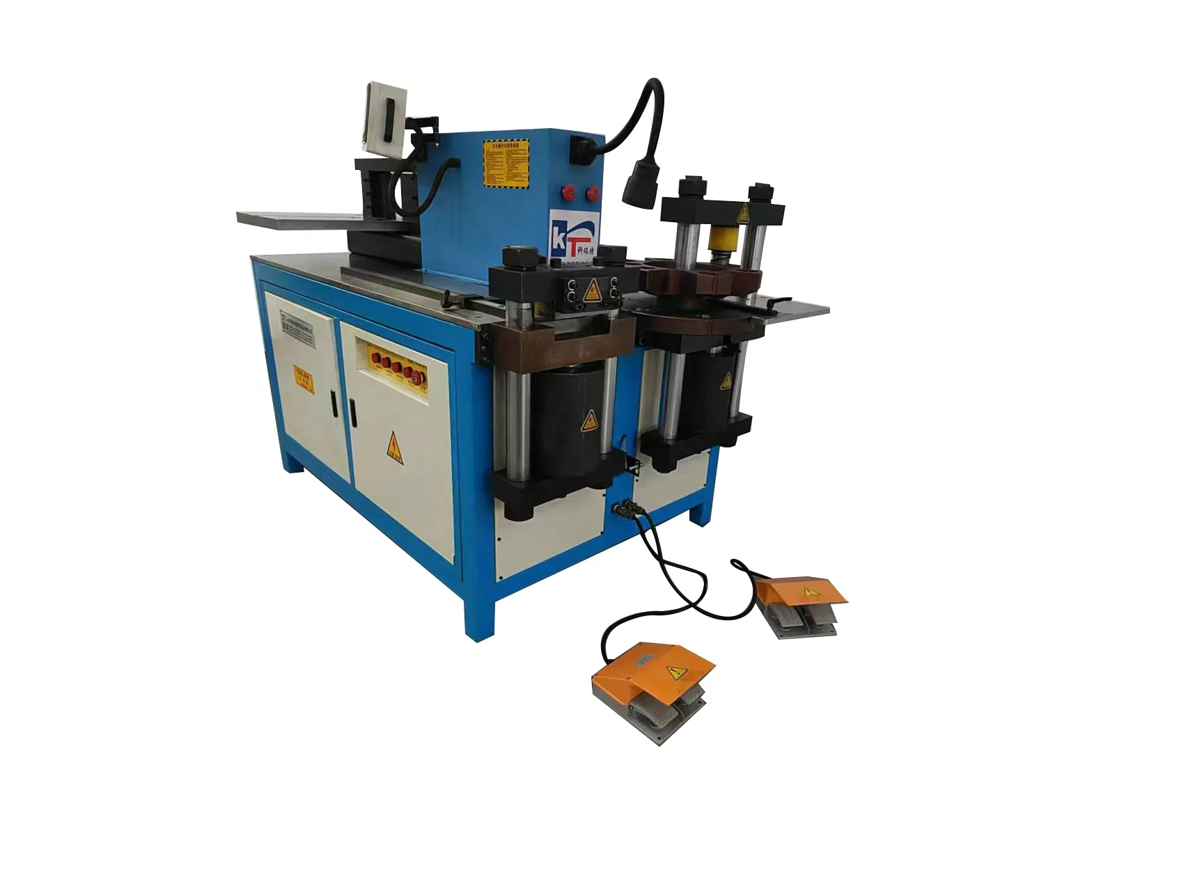 Ztmx-303 Hydraulic Cnc Turret Busbar Cutting Punching Bending Machine ...