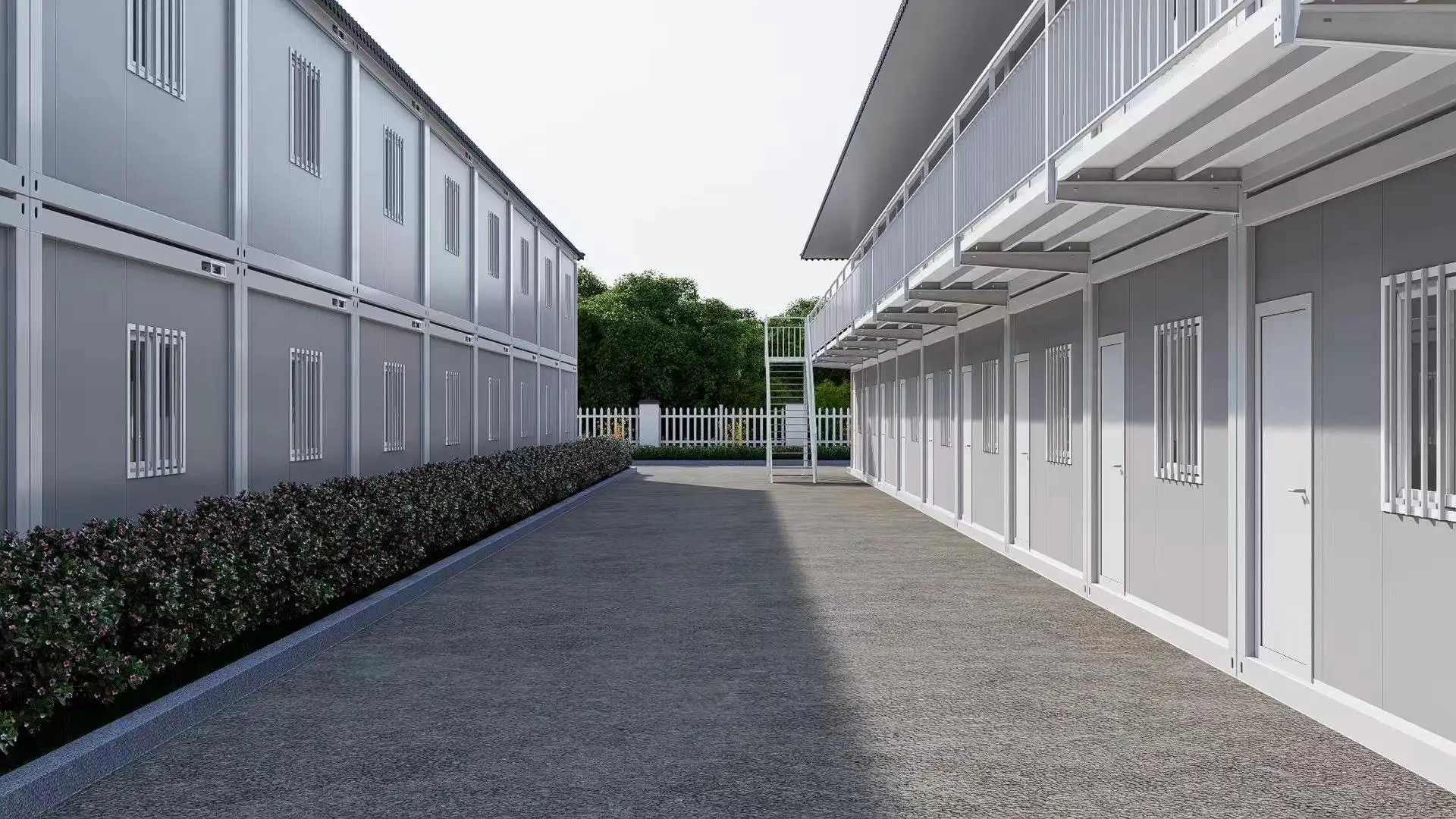 Fold Out House 20ft 40ft Prefab Portable Container Home