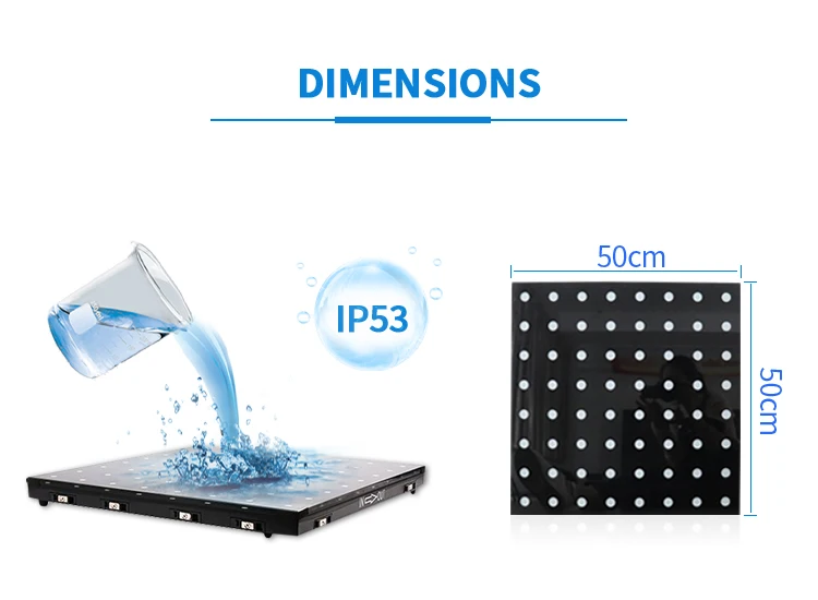 10x10 Portable Starlight Basement Led Pixel Dance Floor - Buy Starlight ...