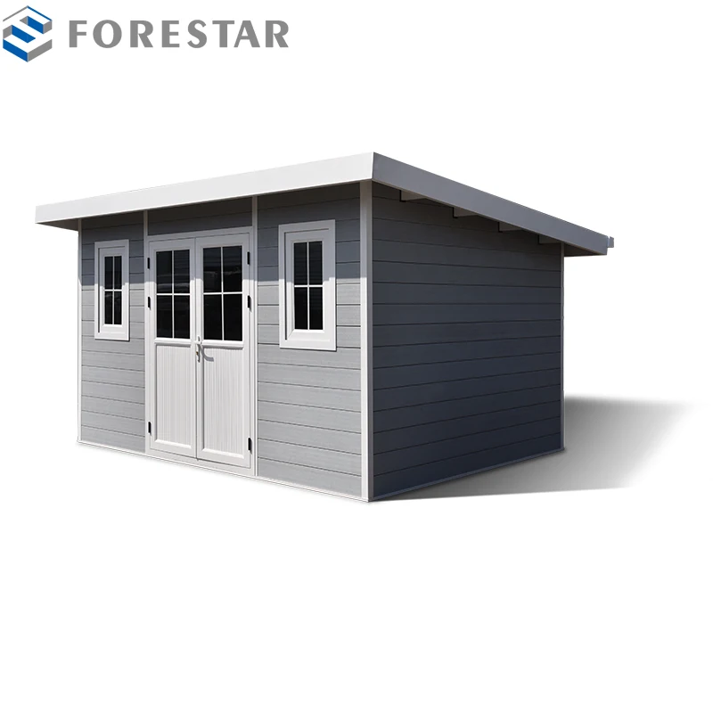 New Designed Wood Plastic Composite Waterproof Shed Sheds Storage ...
