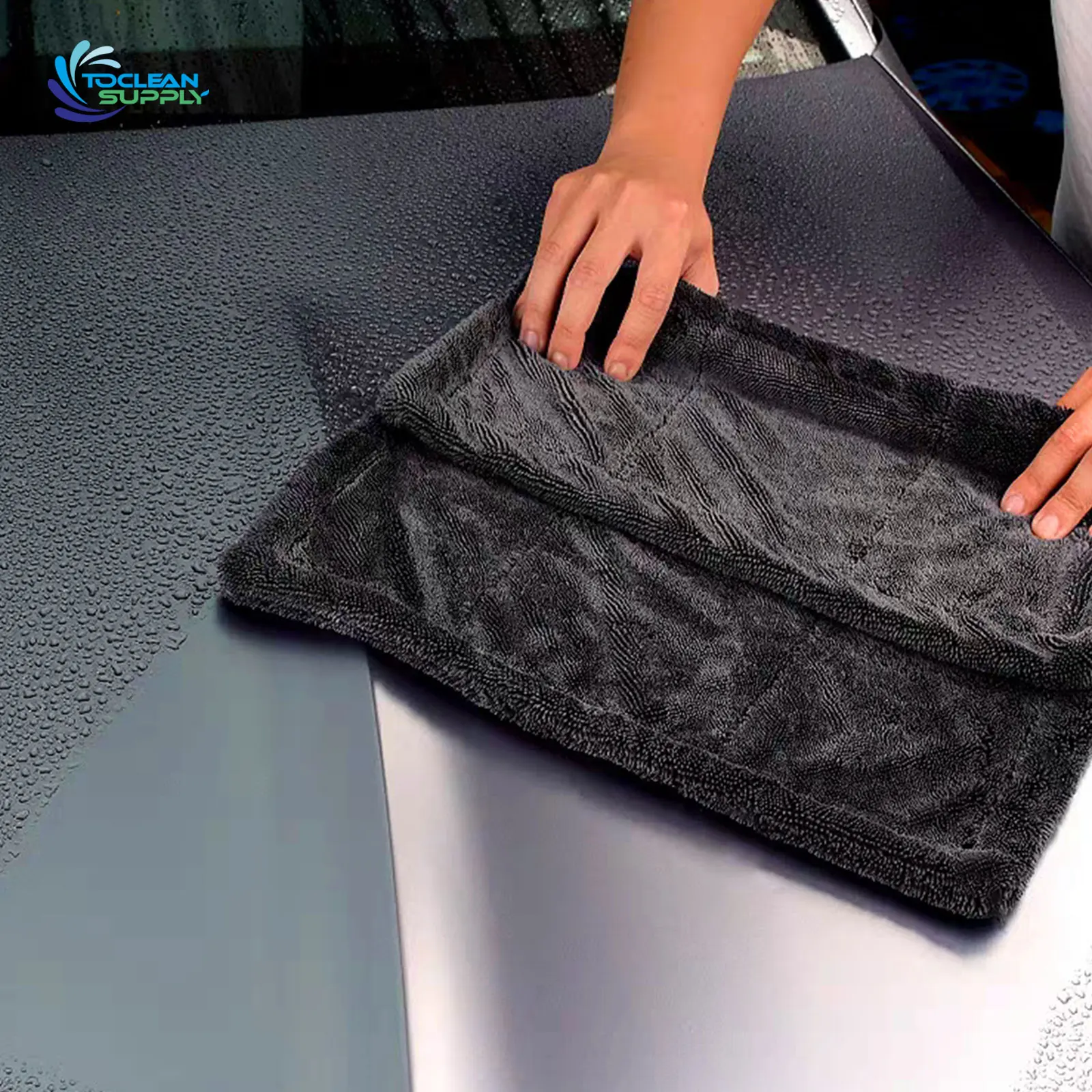 Microfiber Auto Extra Large Cleaning Cloth Car 80*50 100x100 Drying ...