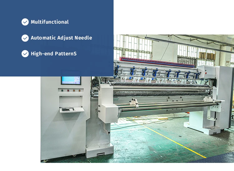 TONGDA New Chain-Stitch Multi Needle Quilting Machine for Mattress ...