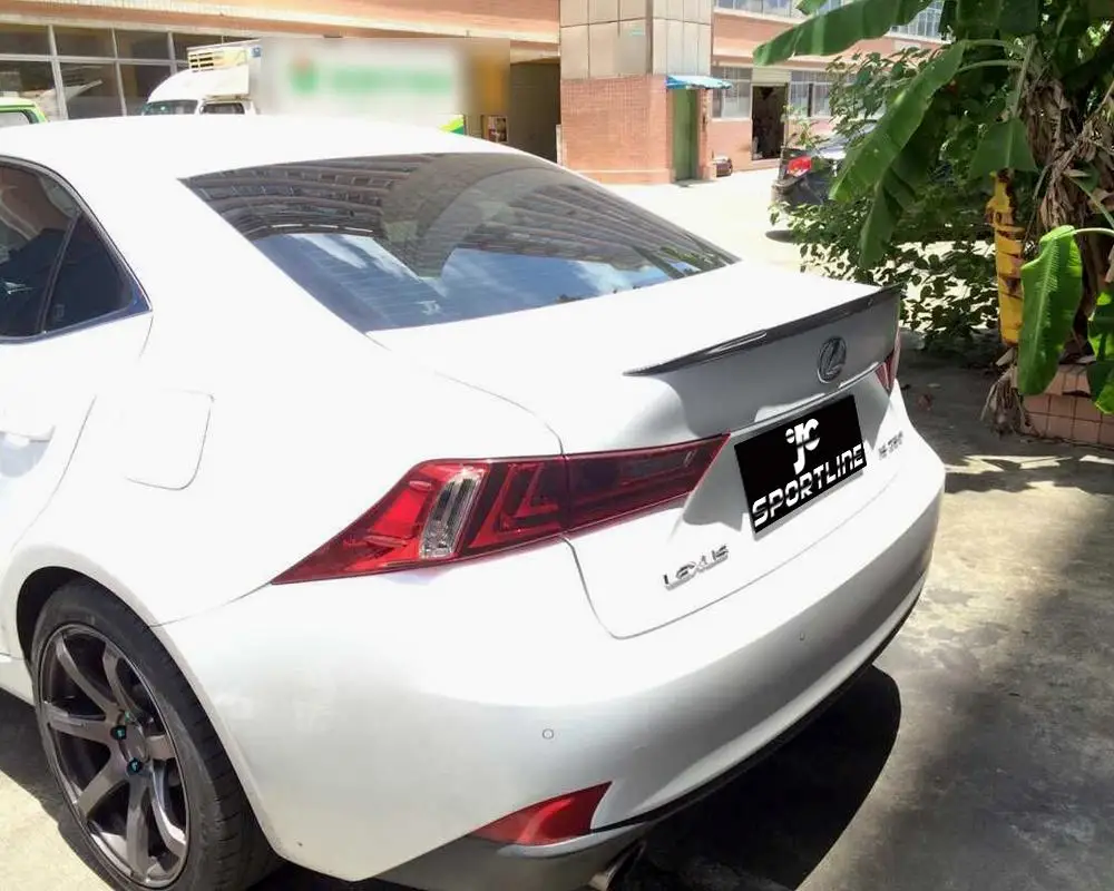 Carbon Fiber Rear Spoiler Wing For Lexus Is-f Is250 Is350 Is300h Is250 ...