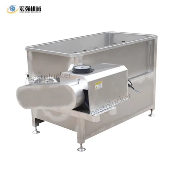 Professional Chicken Scalder Semi Automatic Poultry Scalding Plucking ...