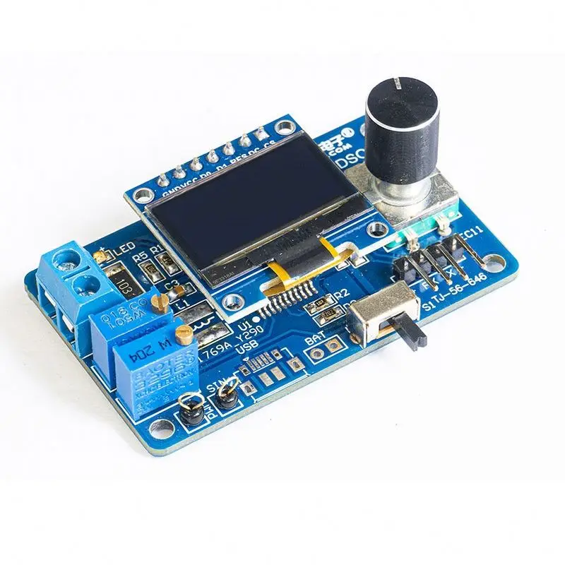 Mini Dos Lcd Oscilloscope Kit Stc8k8a Microcontroller Electronic ...