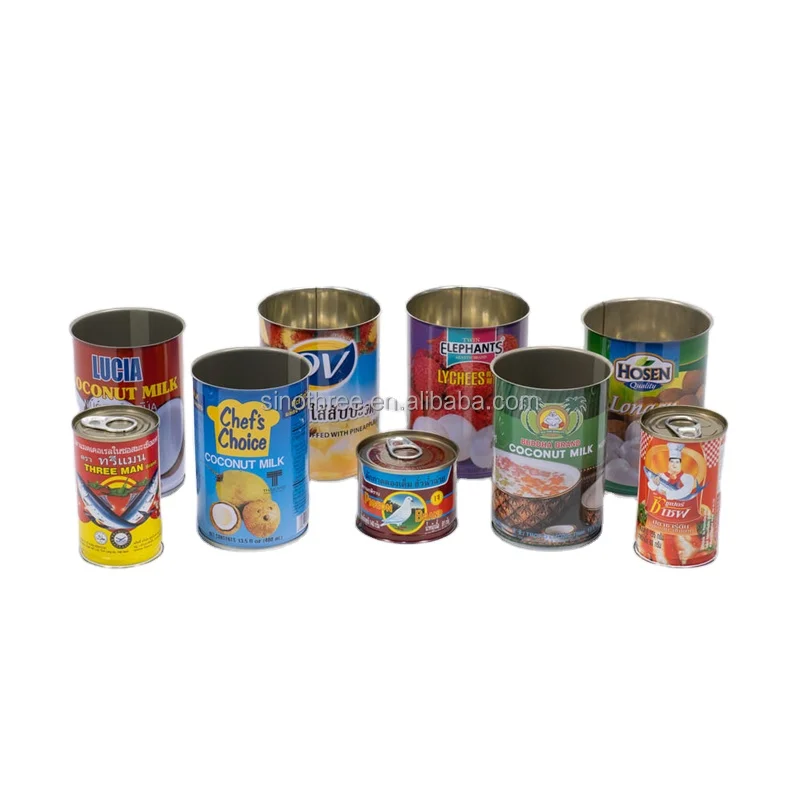 Custom Paint Food Grade Tin Cans - Perfect for Canning