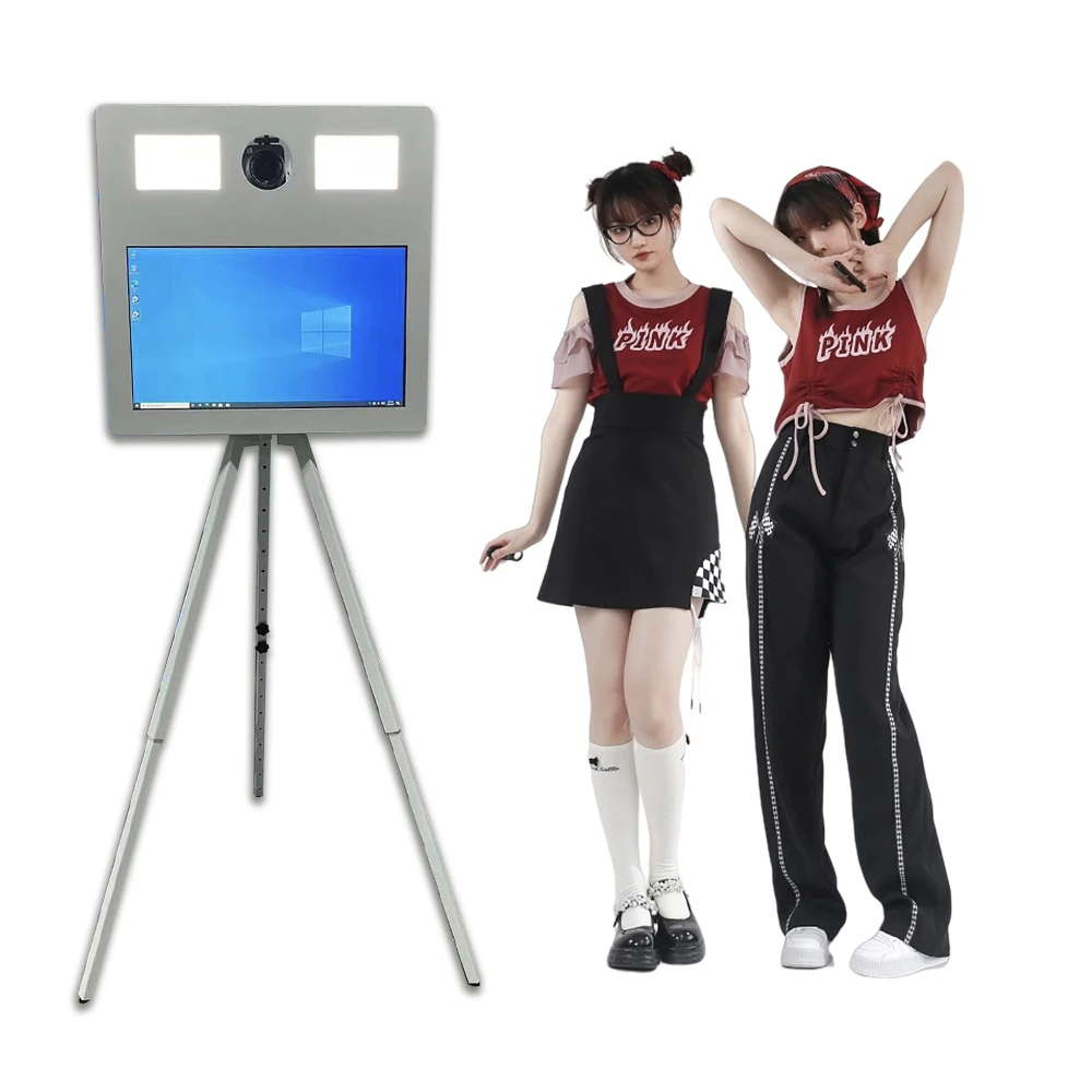 2024 Newest Vogue Magic Touch Photo Booth Mirror For Wedding And Event Used Touch Screen Magic ...