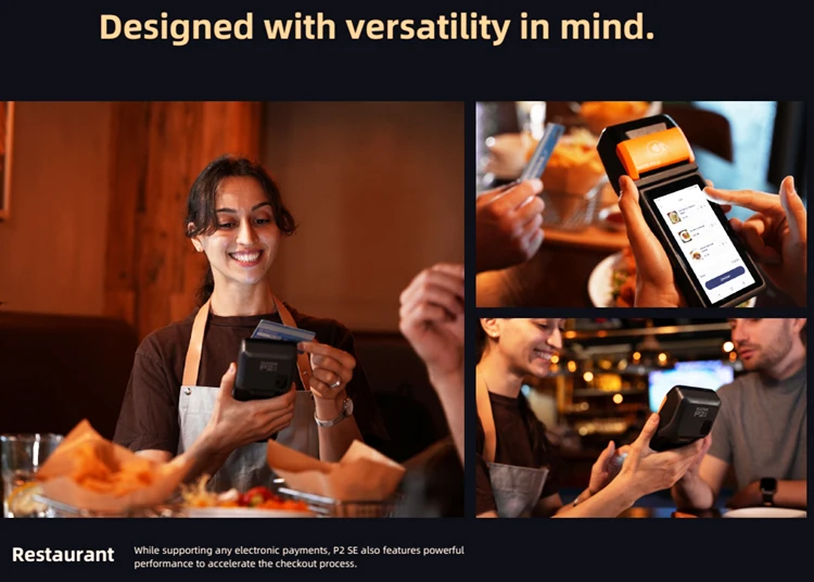New Pos Systems Payment Terminal Sunmi P2 V2 Pro Android 11 Card Machine Pos Touch Screen ...