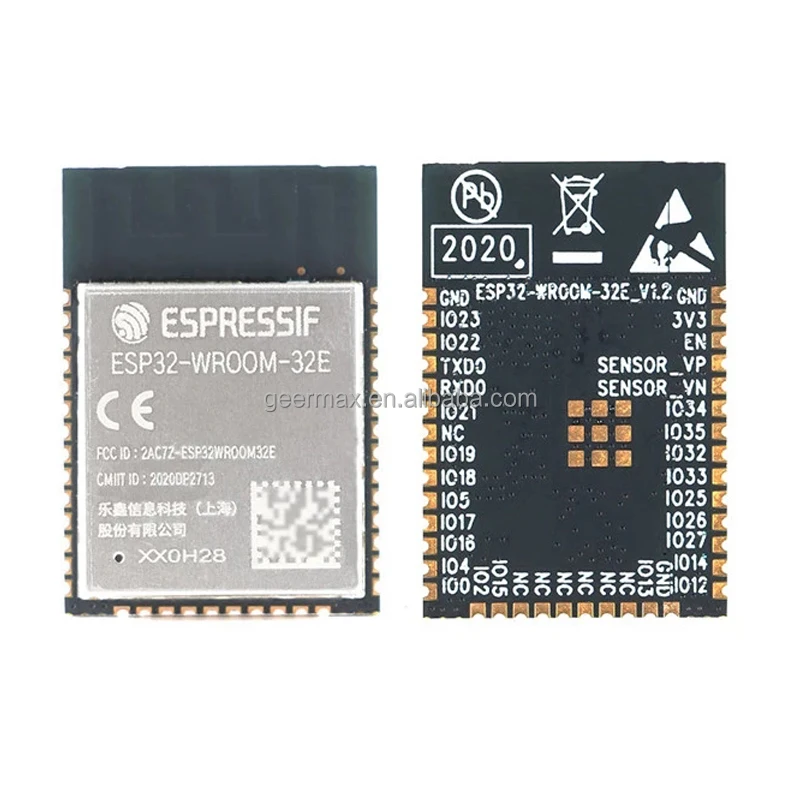 ESP32-WROOM-32E - Dual Core Wifi BLE Module with 4MB-16MB Flash