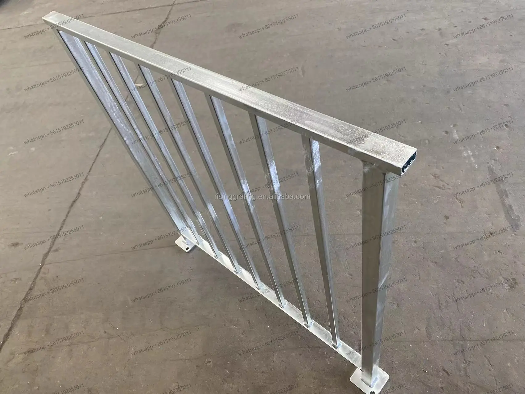 Outdoor Black Coated Steel Stair Balustrade Handrail Railing| Alibaba.com