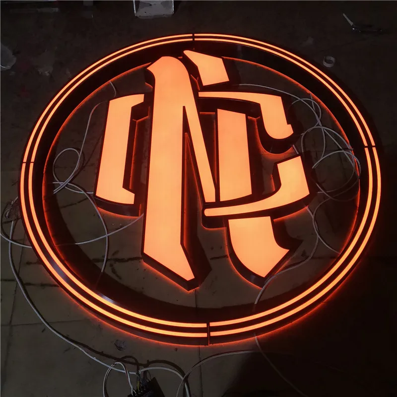 3D LED Illuminated Signs - Customizable Business Letter Signs