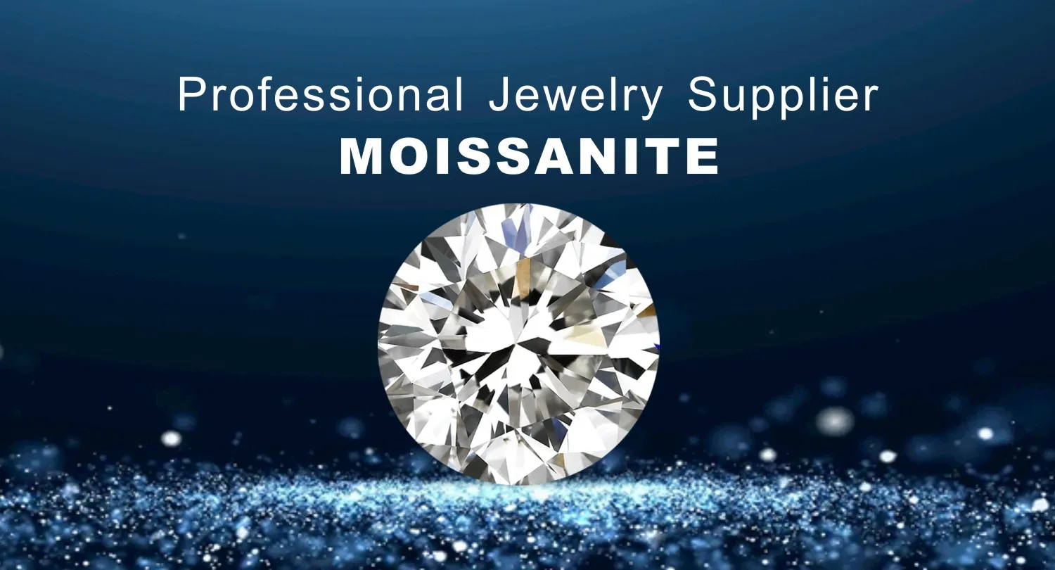 GRA Round Brilliant Cut EF GH Color Lab Grown Moissanite Stone ...