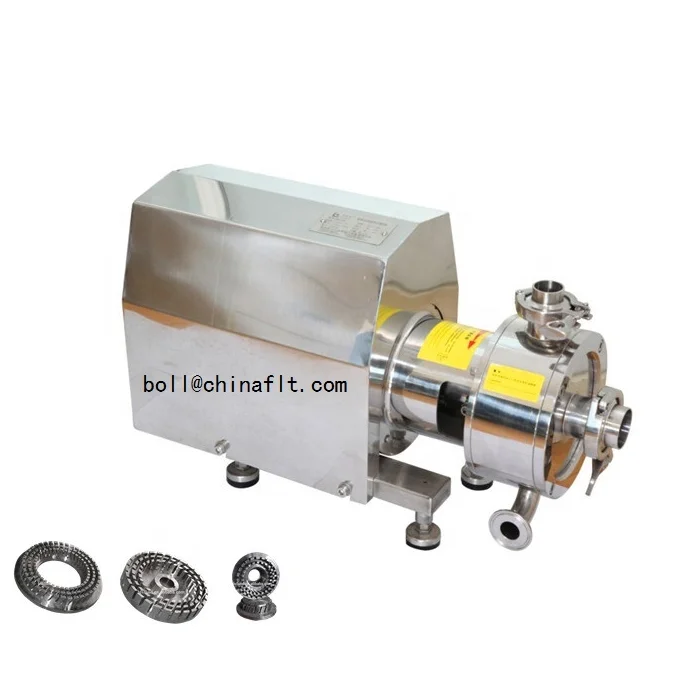 Inline High Shear Mixer Homogenizer Radial Turbine Blender - Buy Radial ...