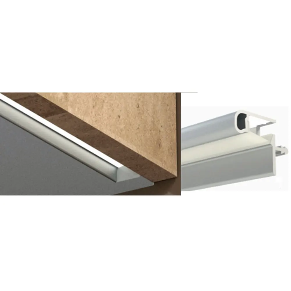 Vertical End Profile Gola System E Kitchen Gola C Profile With Led Led ...