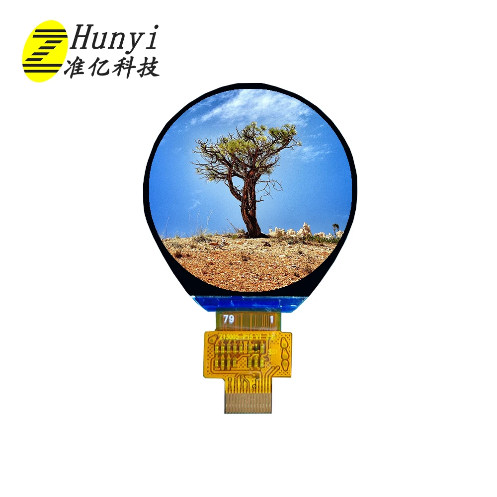 1.28 Inch Hd 360x360 Gc9a01 Driver Ips Color Screen Tft Round Lcd ...