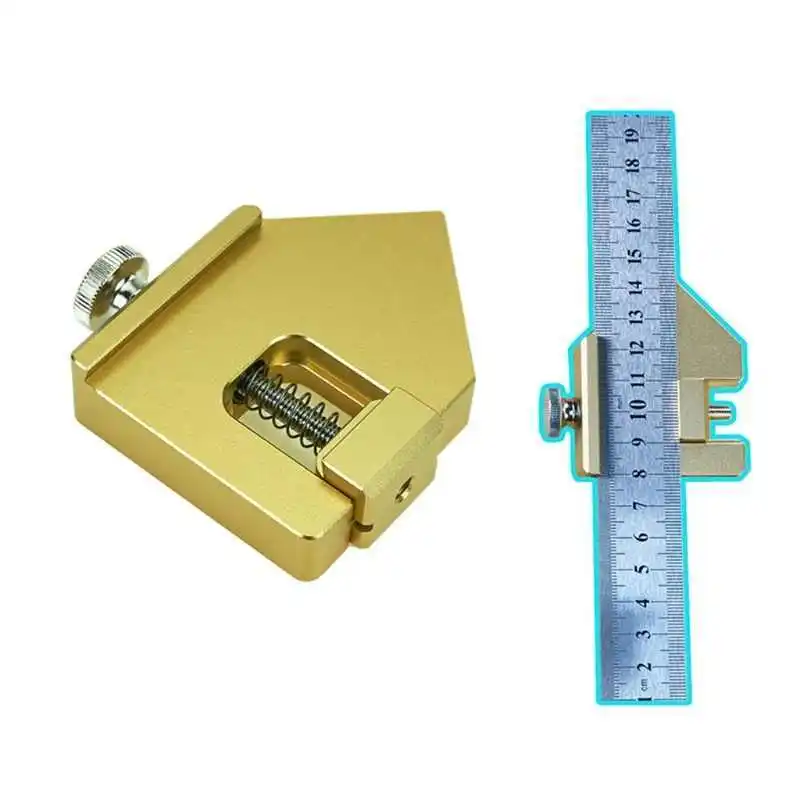 Aluminum Alloy Carpenter's Steel Ruler Locator Positioning Block for ...