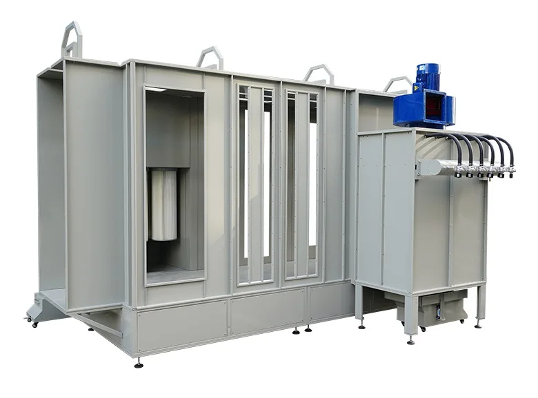 Aluminium Profile Powder Coating Line Automatic Electrostatic Powder ...