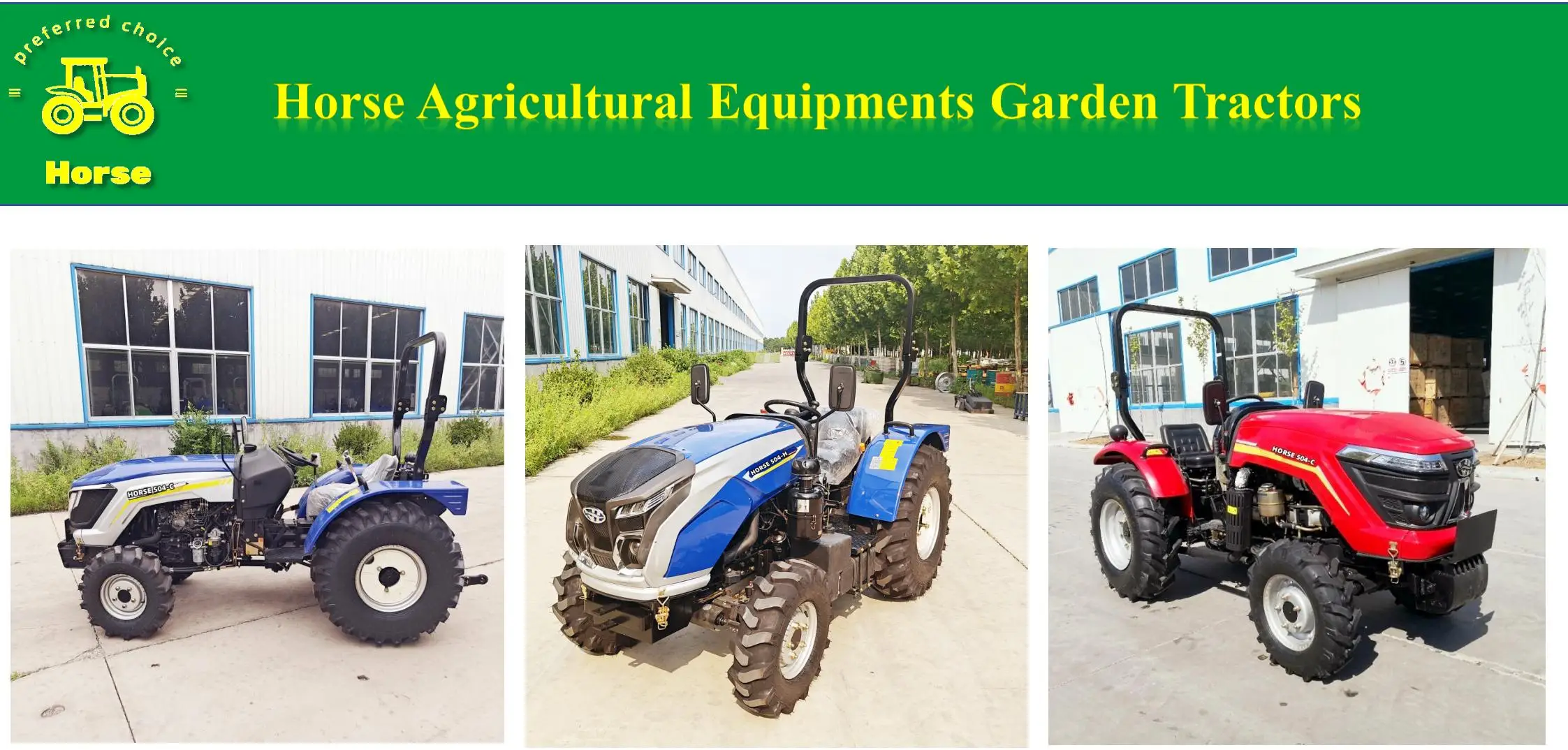 Mini Garden Tractors - High Productivity 4WD/2WD Machines