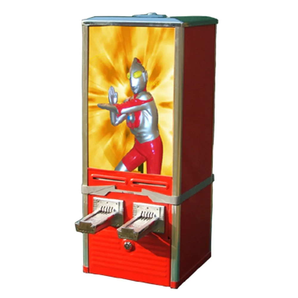 Two column mechanical type card vending machine sticker vending machine ...