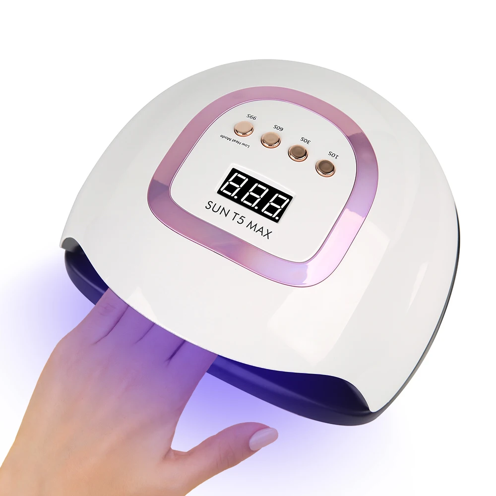 T5max 280w 디지털 디스플레이 화면 충전식 전문 대형 Uv Led 치료 램프 네일 아트 살롱 용 - Buy Better ...