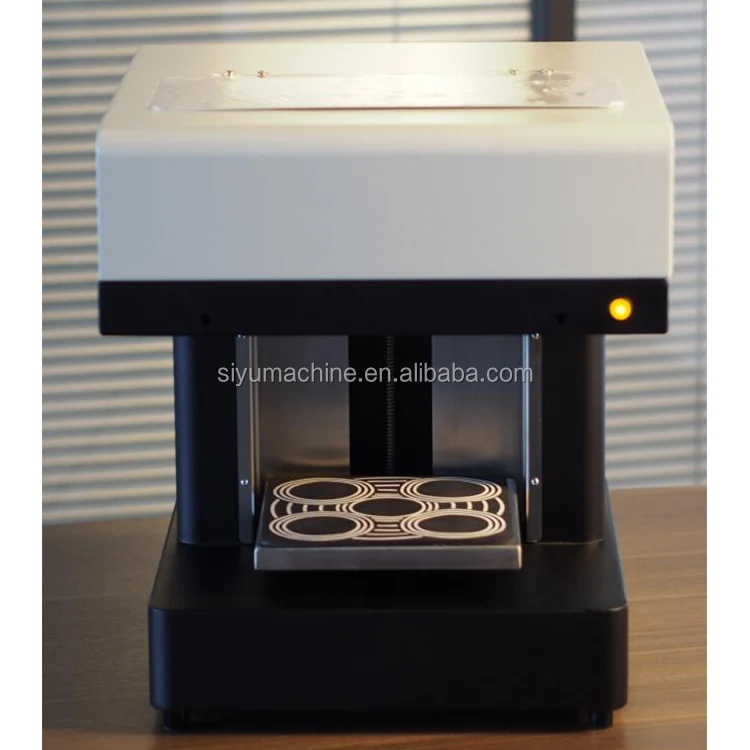 Digital Coffee Drinks Printer Print on Coffee Pizza Cakes Beer Cookie ...