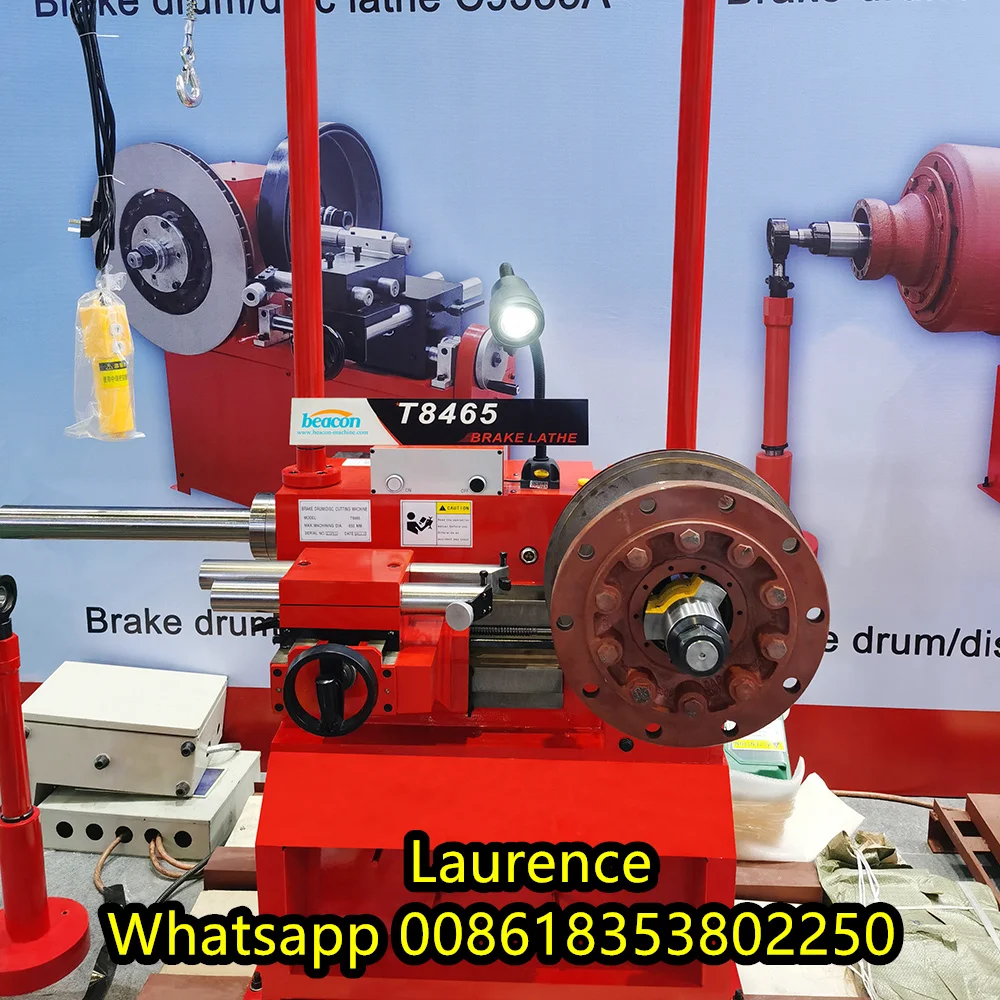 T8465 Brake Disc Repair Machine Vertical Brake Drum Drilling Machine ...