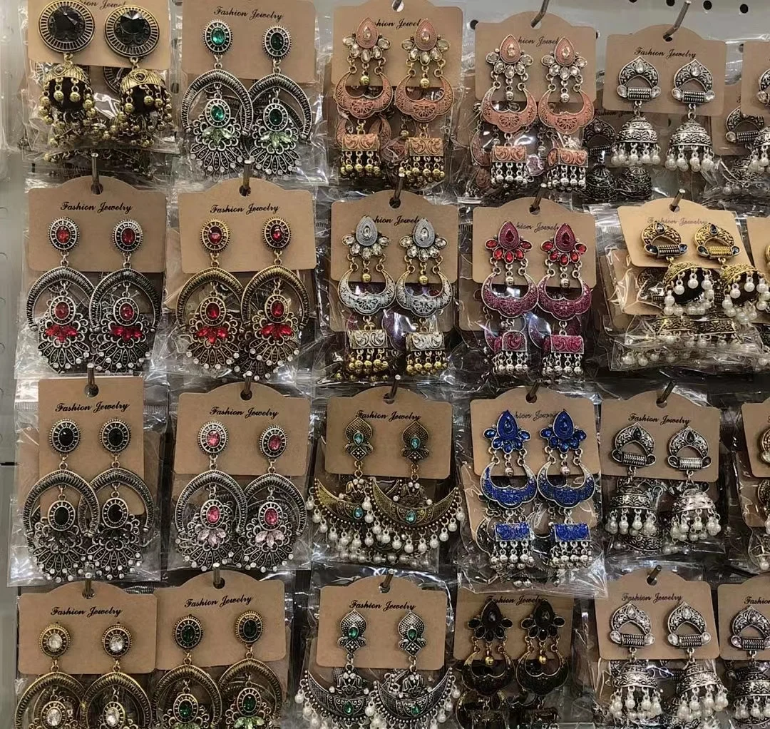 Bulk Wholesale Earrings Elegant Vintage Style Fashion Jewelry Colorful ...