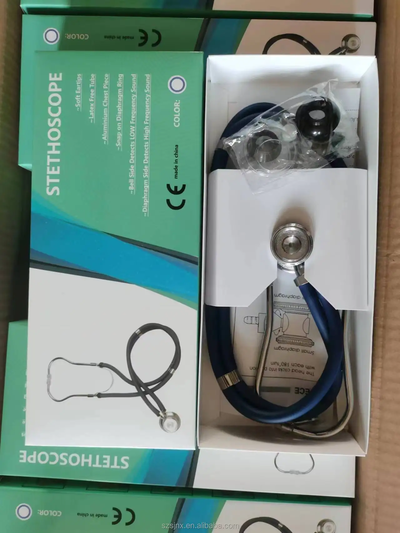 Multi-color Optional Double-ended, Double-tube Stethoscope, Medical ...