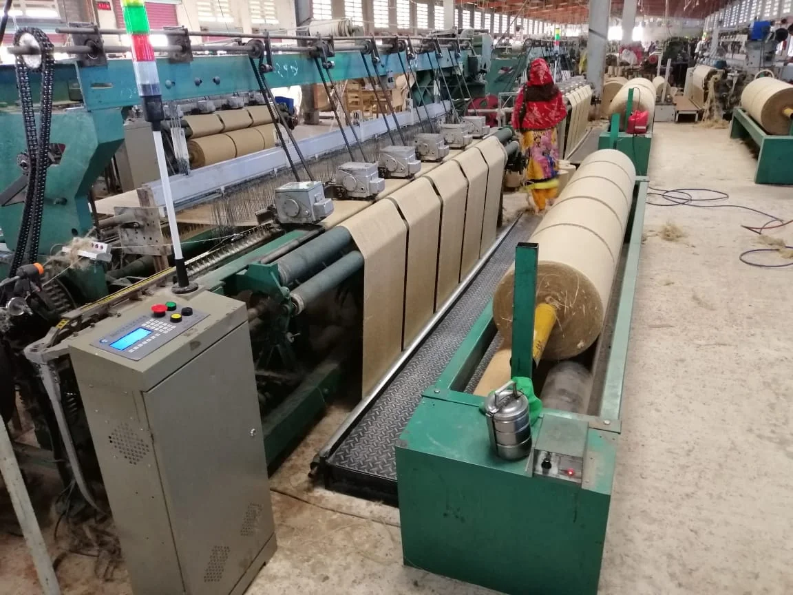 Jute Bag Fabric Rapier Loom - High Quality & Productivity