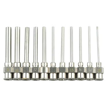 8-34g All Metal Stainless Steel Dispenser Needle Tube For Valves Or ...