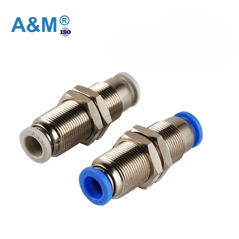 Leak-proof Industrial Fittings for Air Gas Pneumatic Connectors