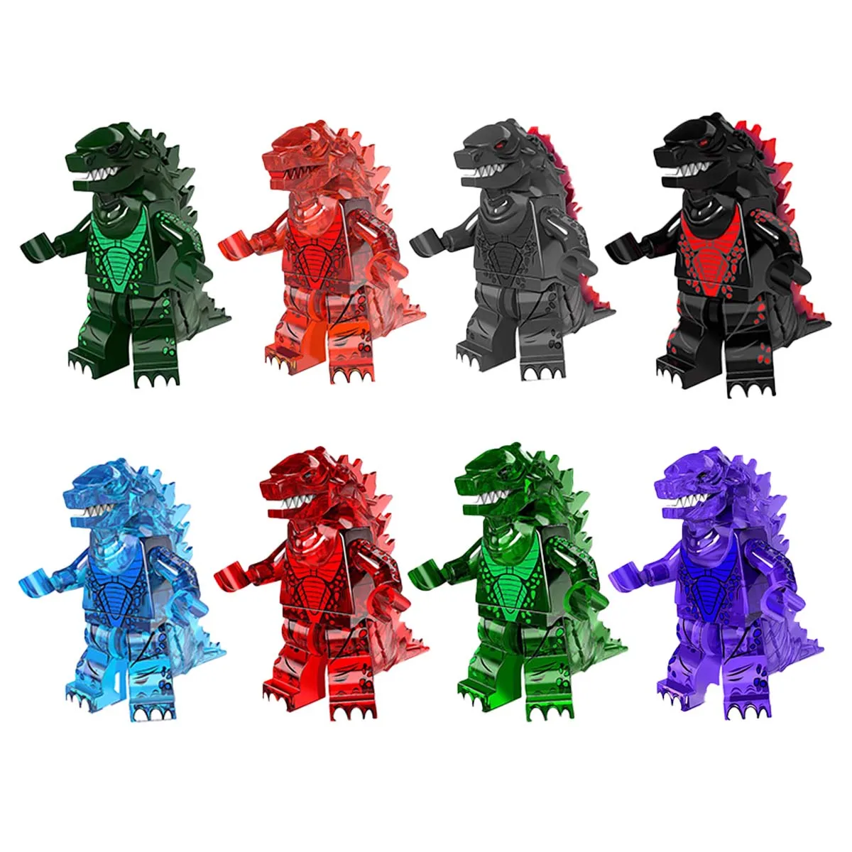 Godzilla Mini Figure Building Blocks - Cute Collector Toys