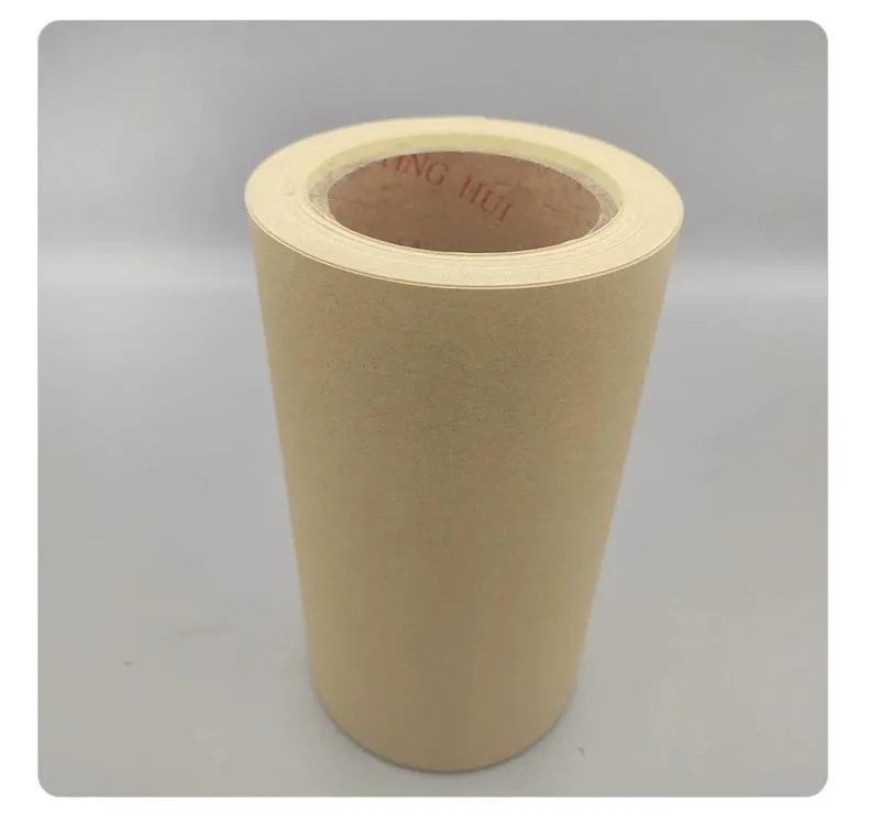 Kraft Paper Label Jumbo Roll 70g Brown Kraft Paper Self Adhesive Label ...
