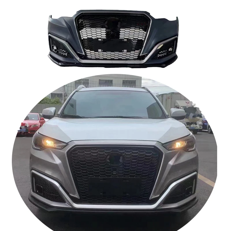 Front Bumper Facelift upgrade body kits for Toyota Corolla Cross 2020 ...