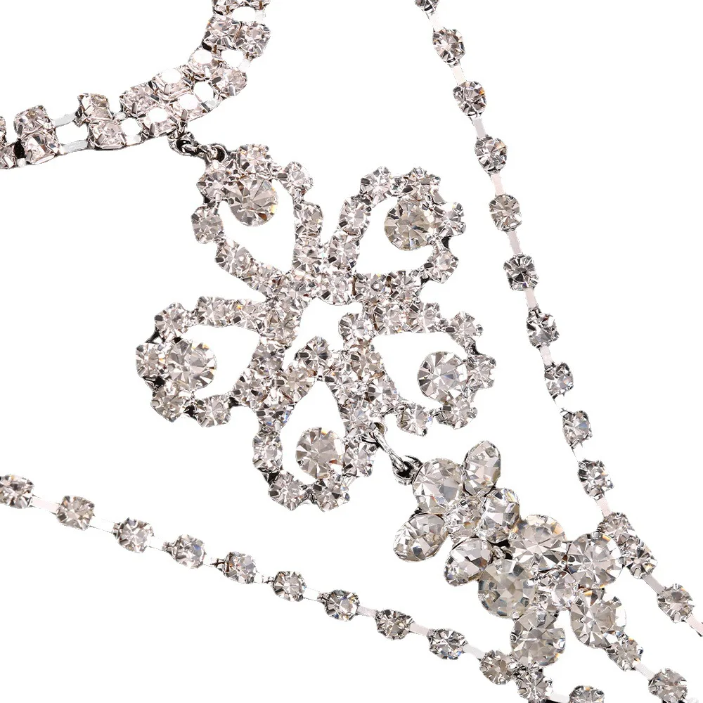 Rhinestone Body Chain - Sexy G-String Jewelry for Women