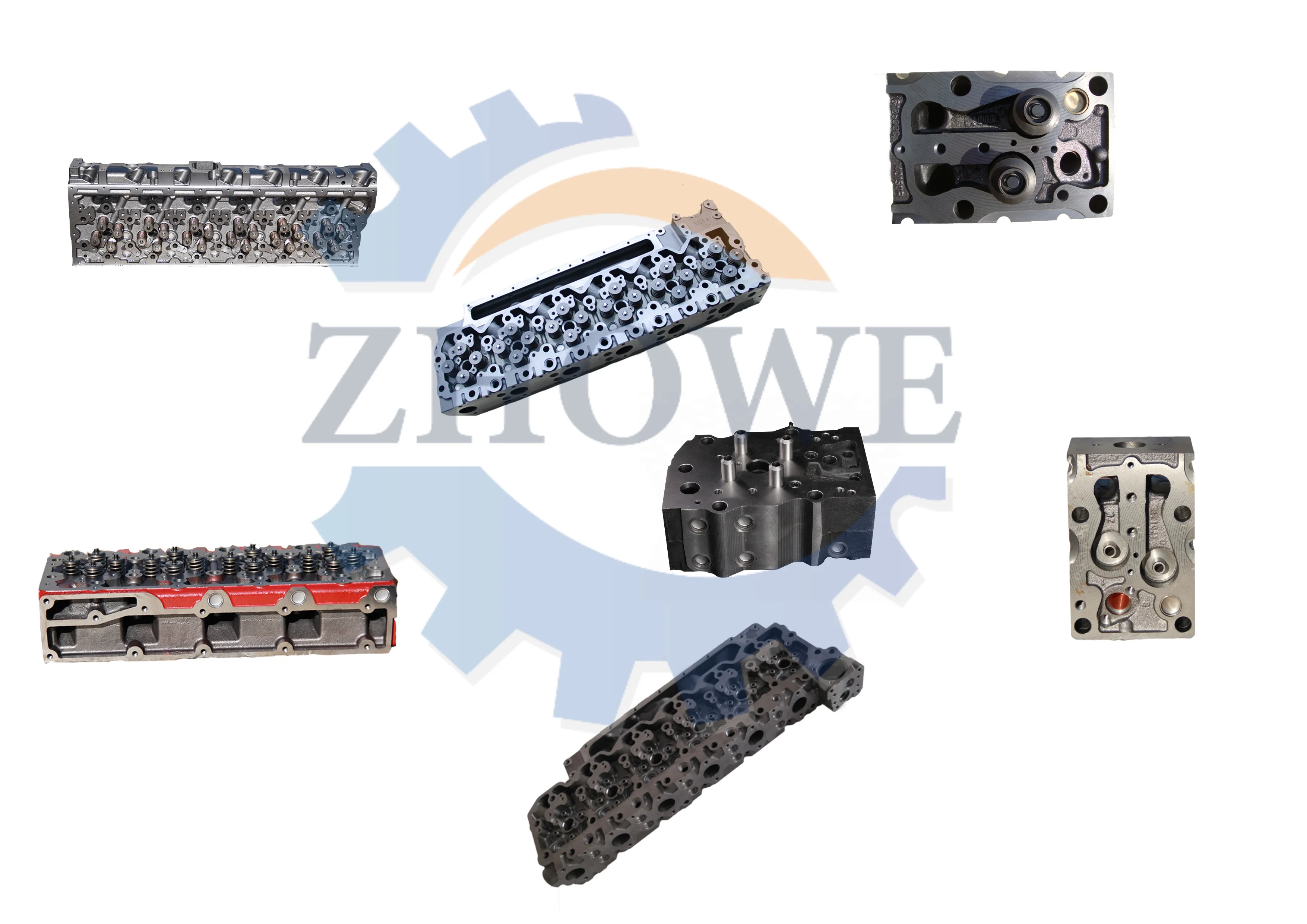 Isg Diesel Engine Part Cylinder Head Assembly 3694193 3698374 - Buy ...