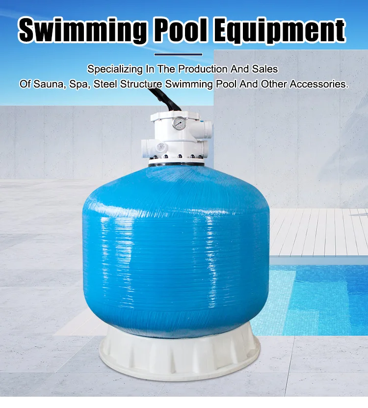 Multi Valves Rapid Fiberglass Tank Water Well Top Mount Swimming Pool ...