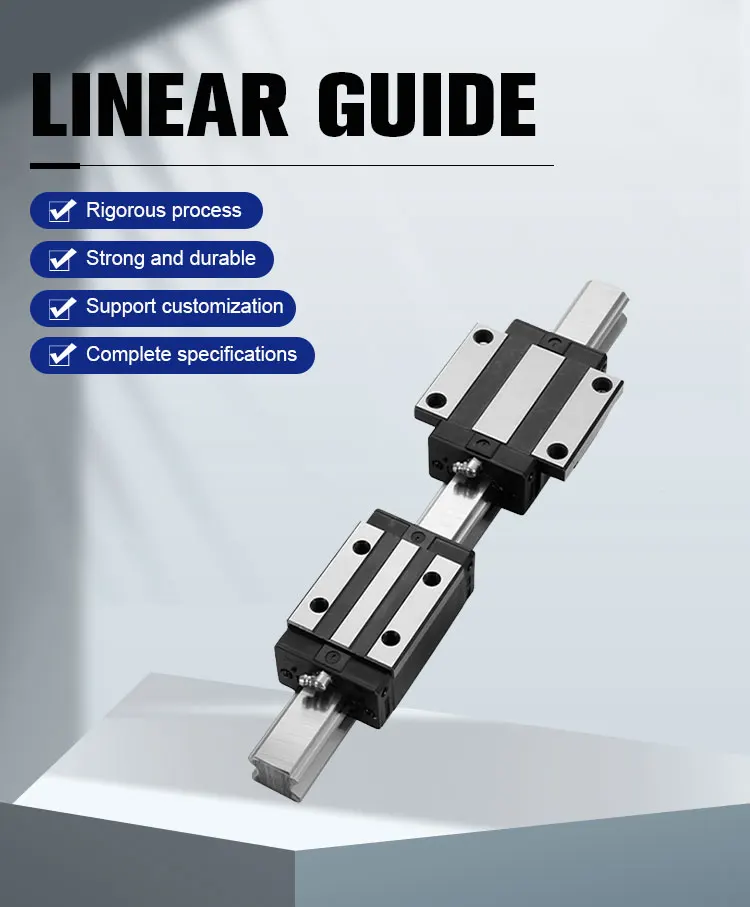 Linear Guide Rail Bearing Mgn9c Ball Screw Cnc Linear Guide Rail 60mm ...
