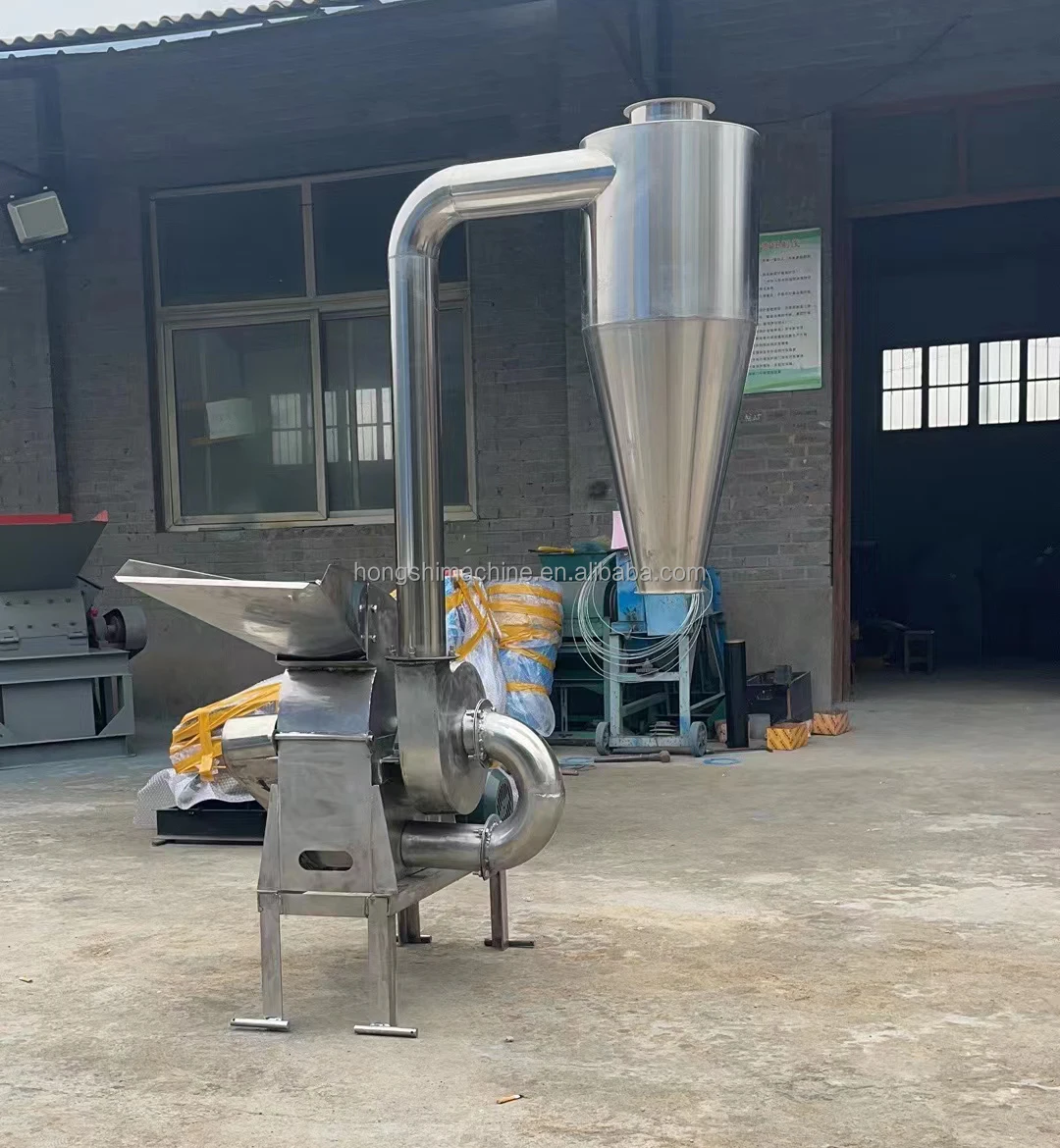 Stainless Steel Salt Grinding Machine - Industrial Powder Grinder