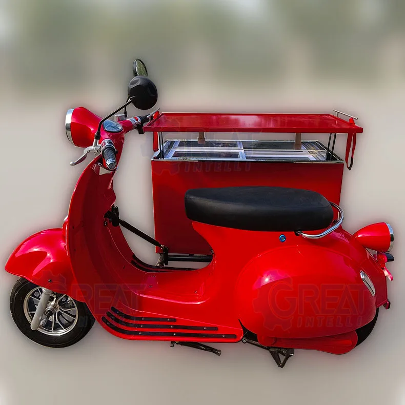 Ice Cream Motorcycle - Perfect for Party or Event Vending