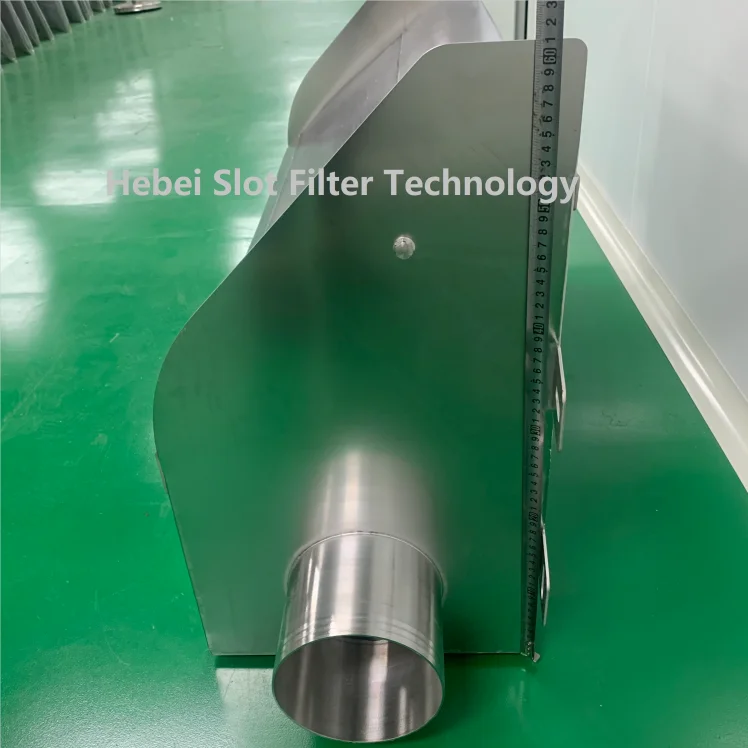 Stainless Steel Wedge Wire Coanda Screen Box Assembly