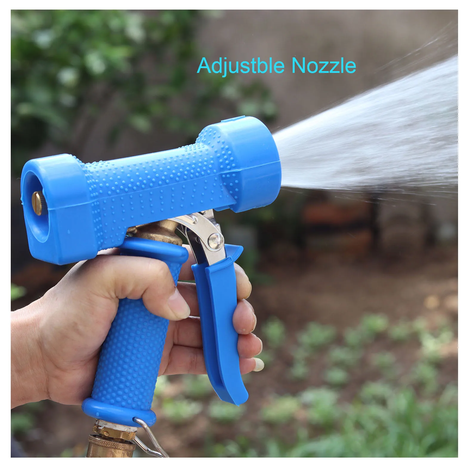 EXW Price Garden Hose Nozzle Adjustable Nozzle Sprayer Water Gun for ...