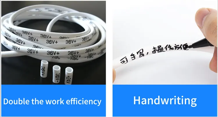 Special PVC Number Tube Ferrule Printing Machine for Cable Markers