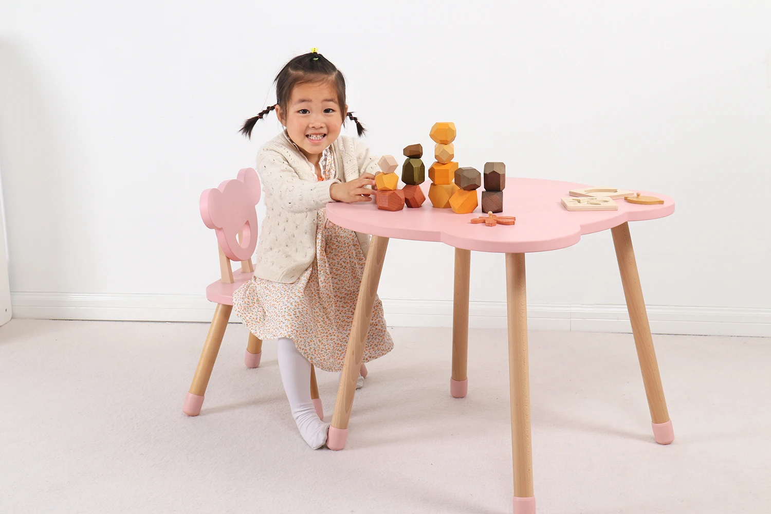 Modern MDF Kids Table and Chair Set for Daycare School New Model for ...