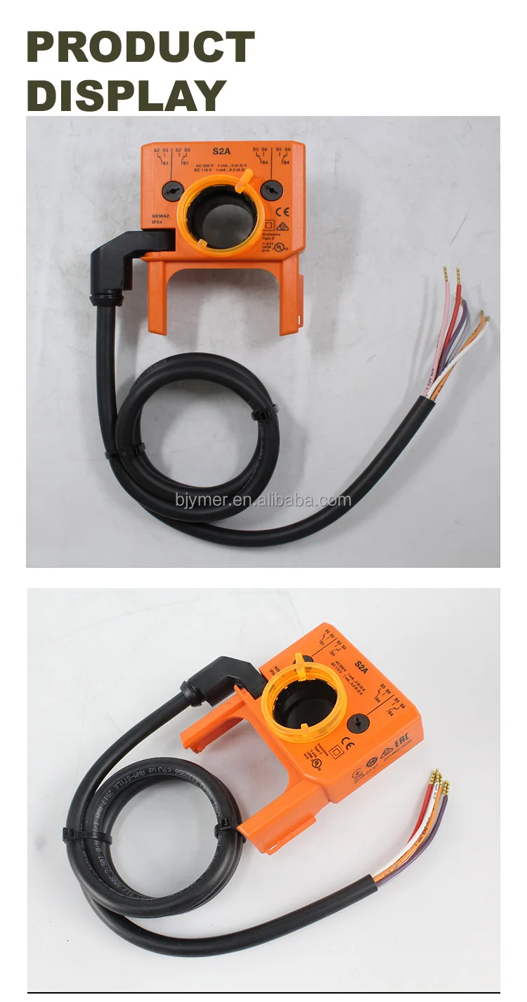 Belimo S2a Auxiliary Switch For Damper Actuators Androtary Actuators ...