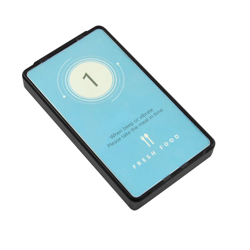 Well Designed Wireless Guest Queue Buzzer System Clients Pager For ...