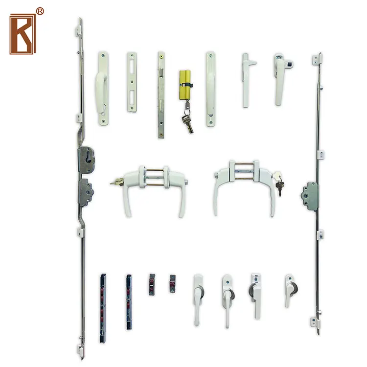 UPVC Door Lock Set Cylinder Transmission Rod Casement Stainless Steel ...