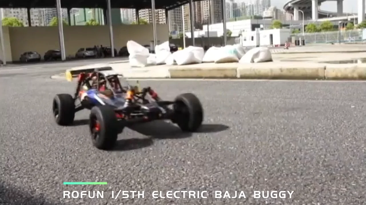 Rofun E-baha5b 200a Esc 1/5 Cnc Metal Rtr Aluminum Chassis Rwd Remote ...