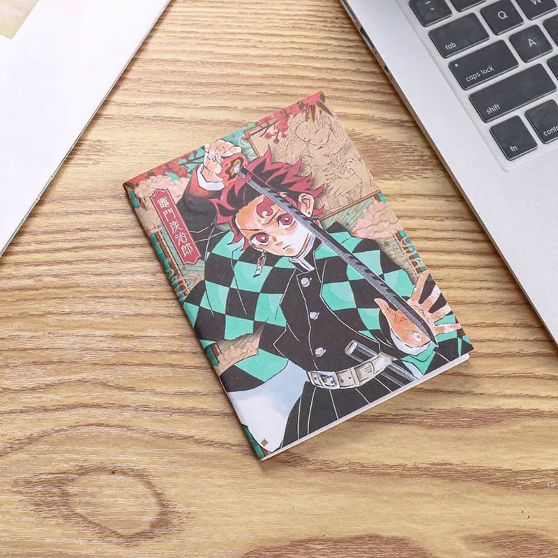 Anime Demon Slayer Kimetsu No Yaiba Kamado Tanjirou Pattern Notebook ...